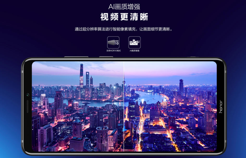 Honor Note 10 Screen Display