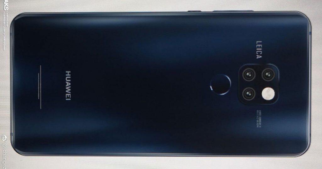 เผยภาพด้านหลังของ Huawei Mate 20 และ Huawei Mate 20 Pro แบบชัด ๆ