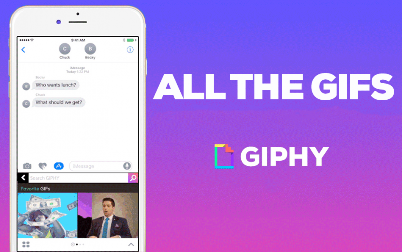 Giphy ออกส่วนขยายให้ผู้ใช้ iOS สามารถพิมพ์ค้นหาภาพ GIFs บนแป้นพิมพ์ได้แล้ว