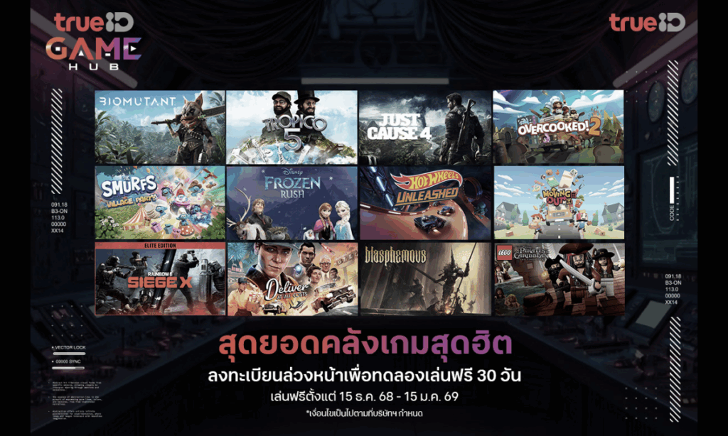 TrueID Game Hub : ขีดสุดแห่ง Cloud Gaming เปิด Open Beta วันนี้!